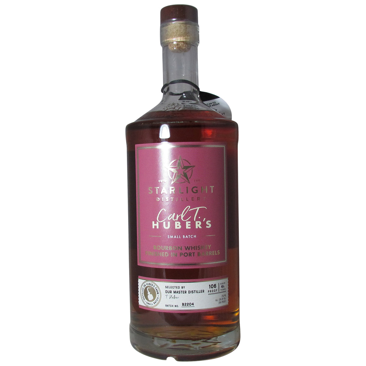 Starlight Distillery Carl T Small Batch Bourbon — Some Good Wine